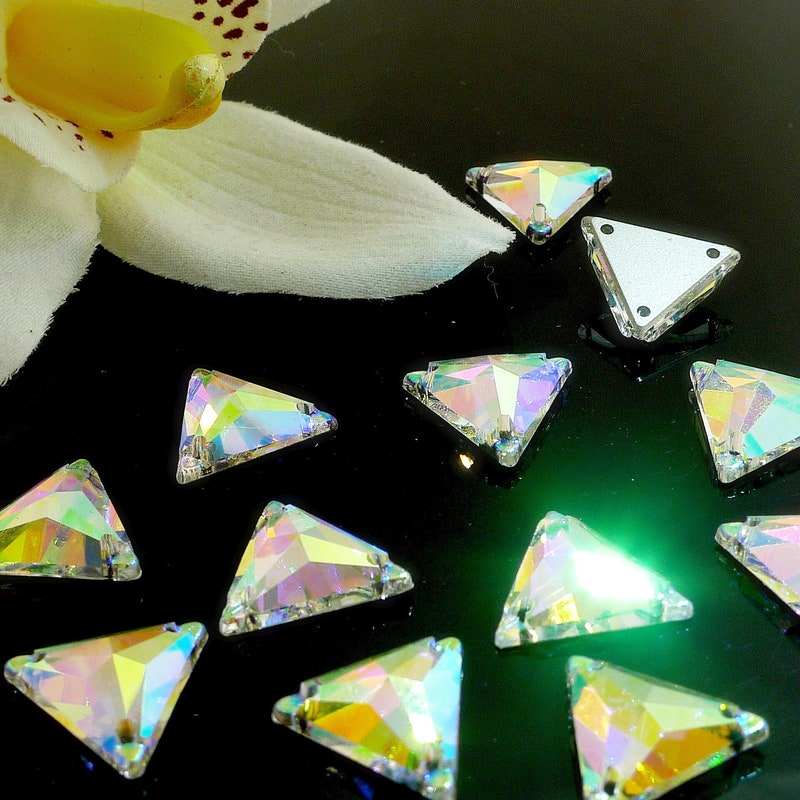 Sew on Ab Crystals - Etsy