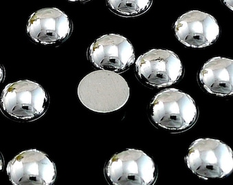 Silver Flat Round - Etsy