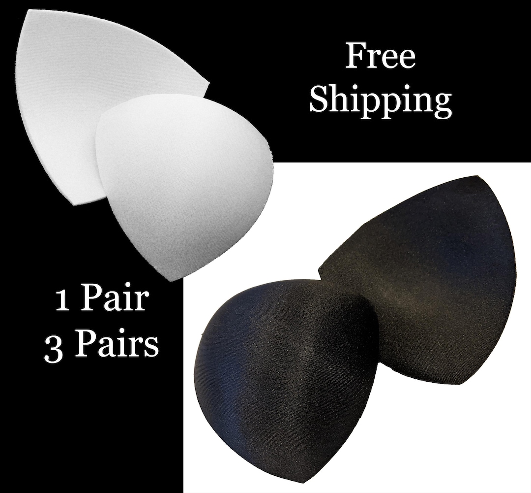 Triangular Sew-in Bra Cups, 1-5 Pairs - Etsy