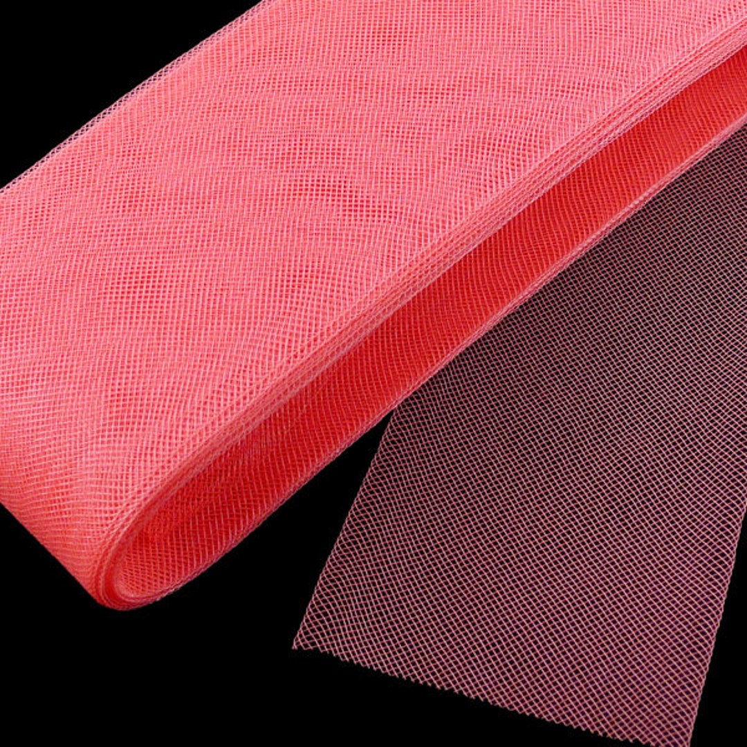 Pink Coral Horsehair Braid / Crinoline Trim - FREE SHIPPING - Etsy