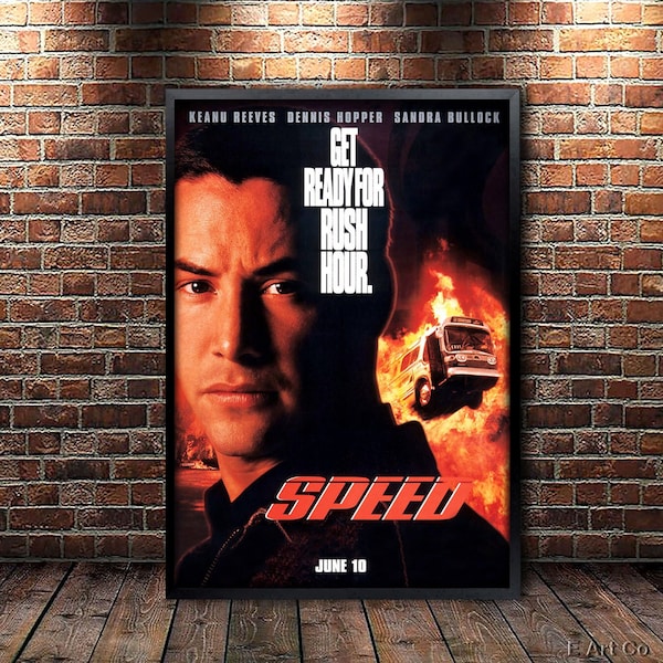 Speed Movie Poster - Etsy