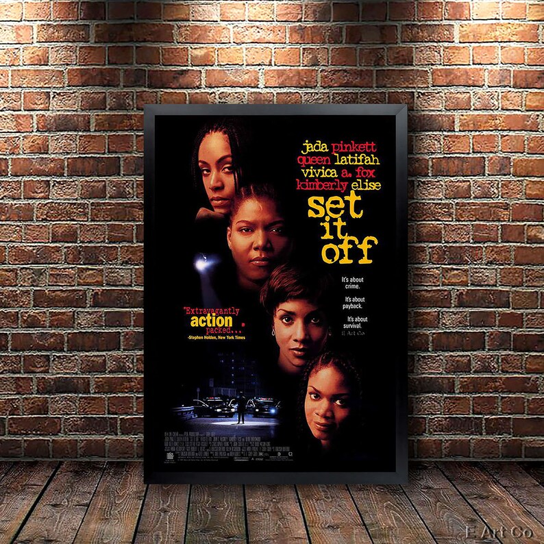 Set It off Movie Poster Framed and Ready to Hang. - Etsy