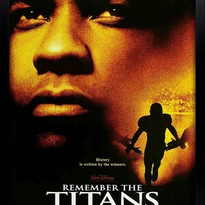 Remember the Titans Movie Poster Framed and Ready to Hang. - Etsy