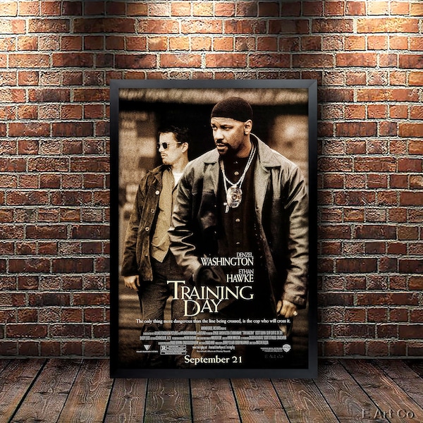 Training Day Movie Poster - Etsy