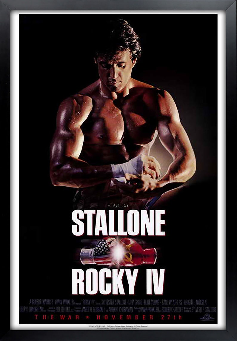 Rocky 4 Movie Poster