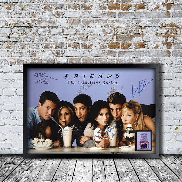Friends Poster Signed - Etsy Canada