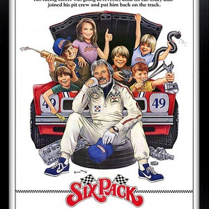 Six Pack , Movie Poster, Framed and Ready to Hang. - Etsy
