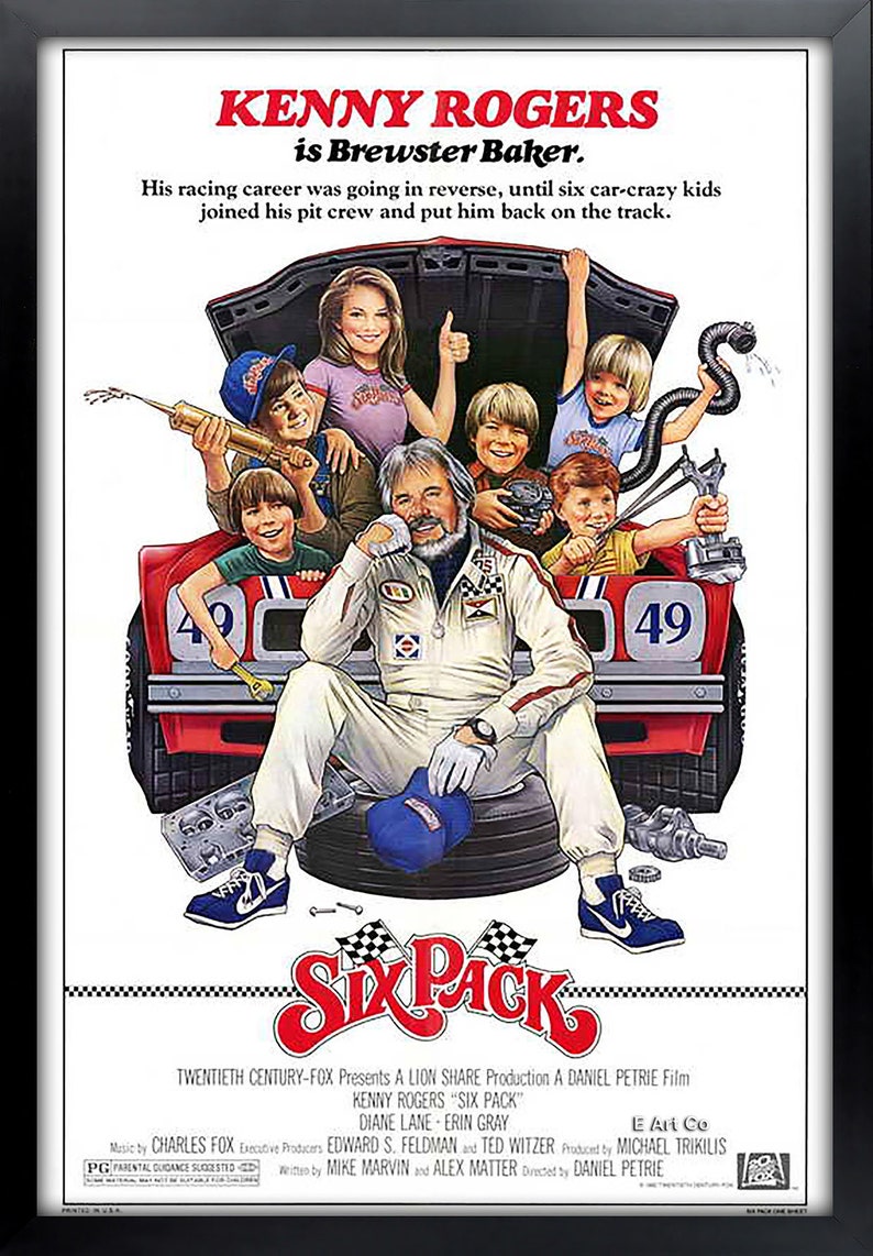 Six Pack Movie Poster Framed and Ready to Hang. - Etsy