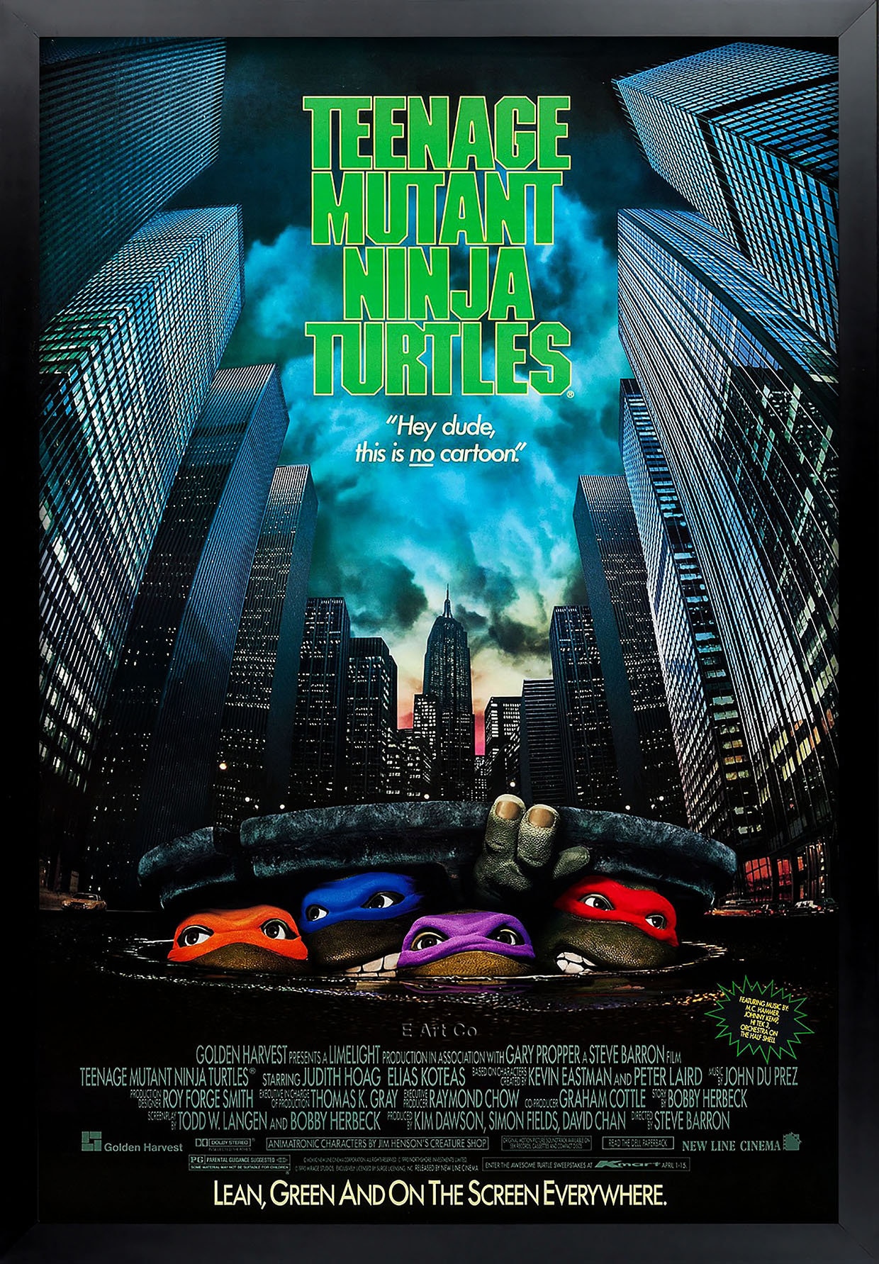 Teenage Mutant Ninja Turtles 3 Poster