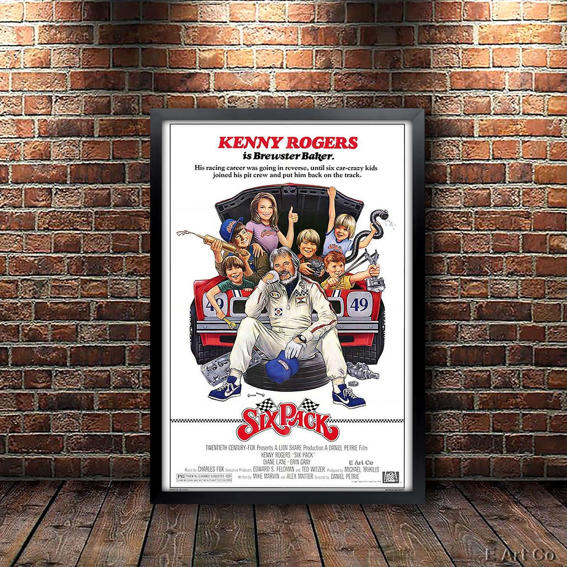 Six Pack Movie Poster Framed and Ready to Hang. | Etsy