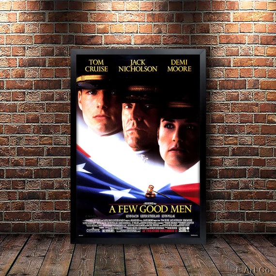 A Few Good Men Movie Poster Framed and Ready to Hang. | Etsy