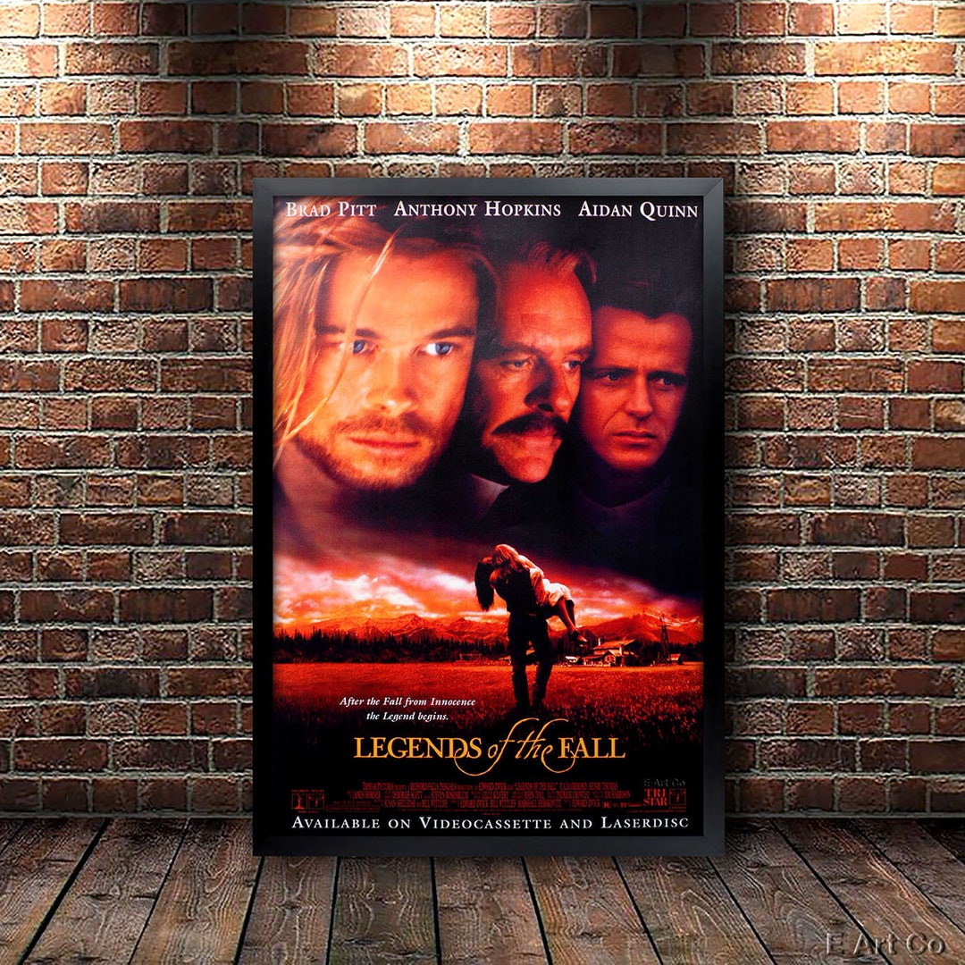 Legends of the Fall Movie Poster Framed and Ready to Hang. - Etsy