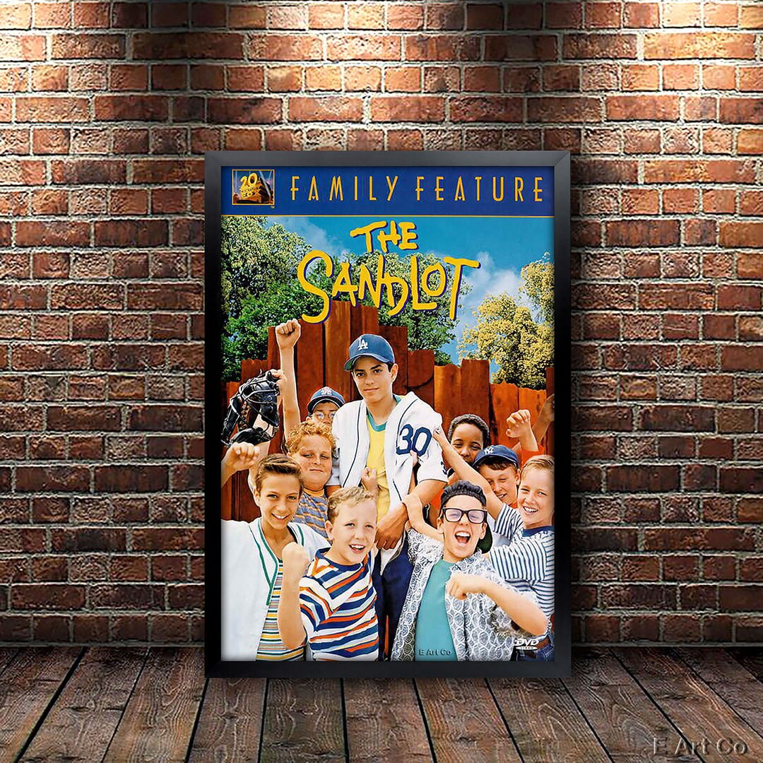 The Sandlot, Movie Poster, Framed and Ready to Hang. - Etsy