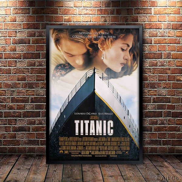 Titanic Poster Framed - Etsy