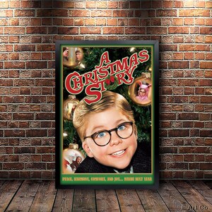 A Christmas Story Movie Poster Framed and Ready to Hang. - Etsy