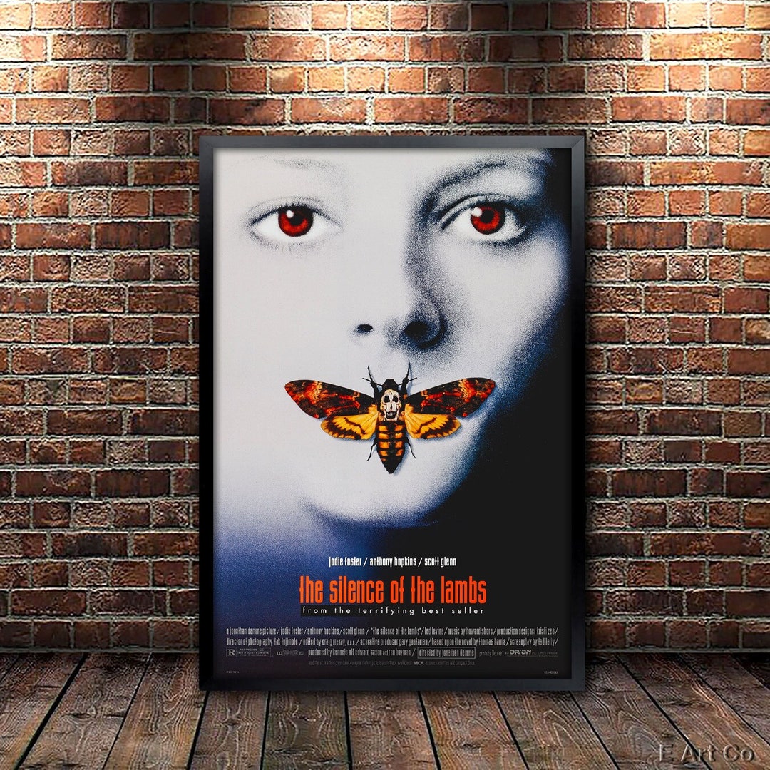 Jodie Foster Silence Of The Lambs Poster