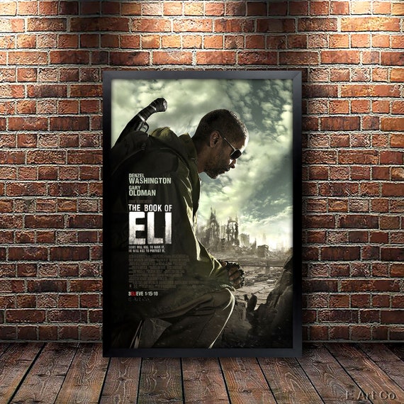 The Book of Eli Movie Poster Framed and Ready to Hang. | Etsy