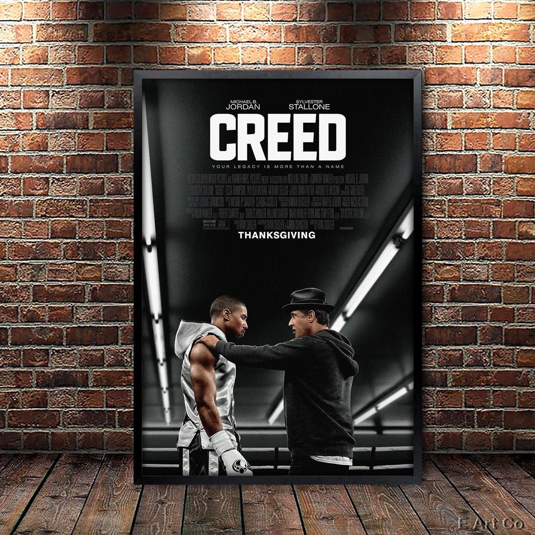Creed Movie Poster Framed and Ready to Hang. - Etsy