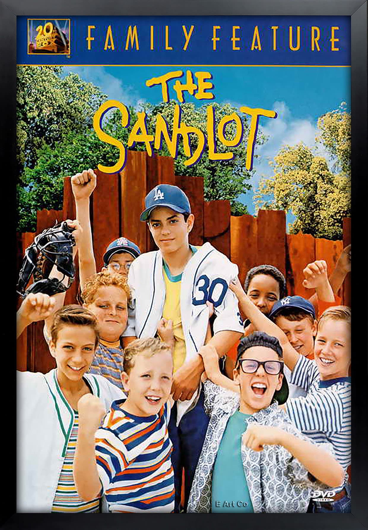 The Sandlot Movie Poster Framed and Ready to Hang. - Etsy