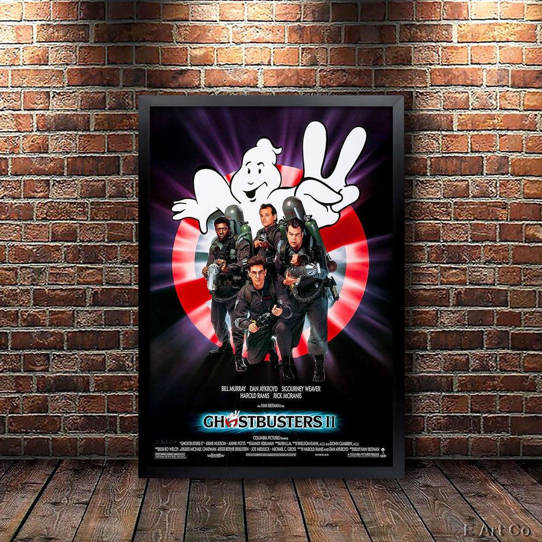 Ghostbusters Movie Poster Framed and Ready to Hang. - Etsy
