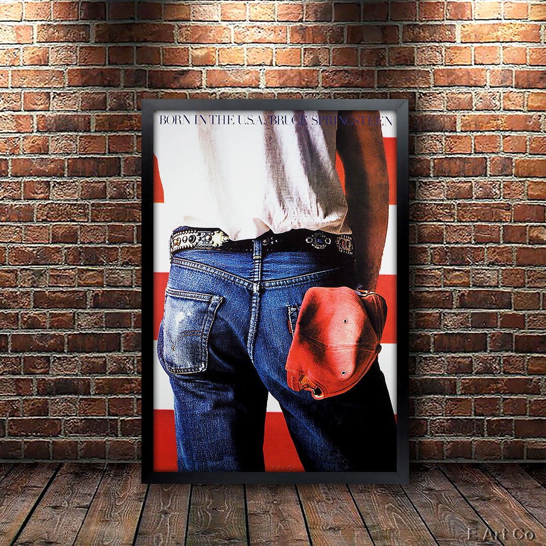 Bruce Springsteen Poster Framed and Ready to Hang. - Etsy