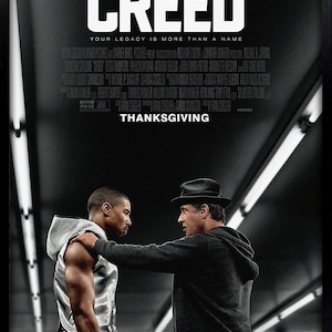 Creed Movie Poster Framed and Ready to Hang. - Etsy