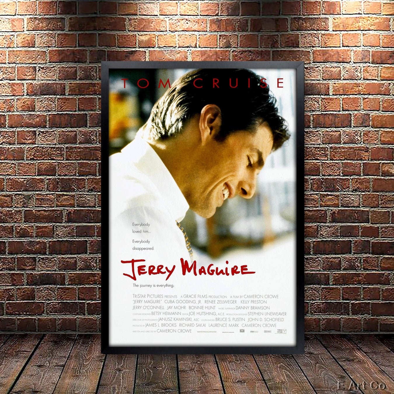 Jerry Maguire Poster Jerry Maguire ~ Movie ~ Tom Cruise ~ Cuba Gooding