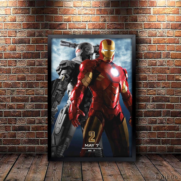Iron Man 2 Poster - Etsy