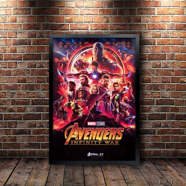 Infinity War Poster - Etsy