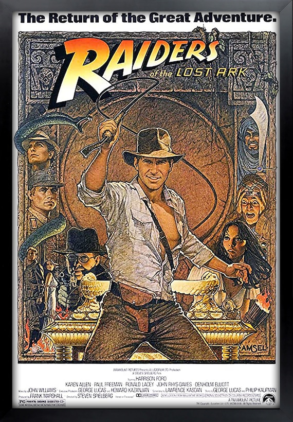 Raiders Of The Lost Ark Movie Poster