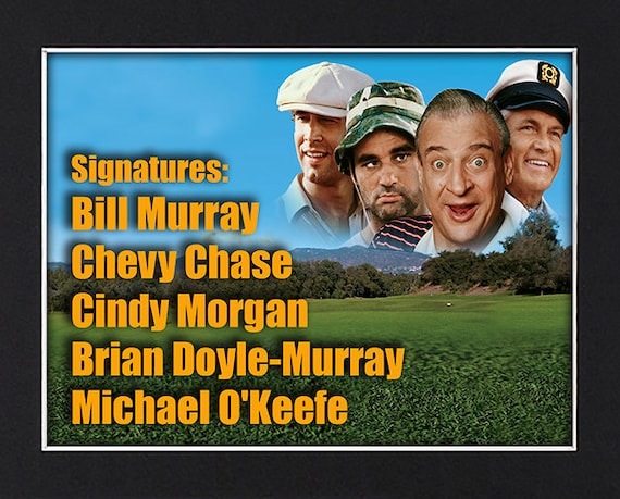 CaddyShack Chevy Chase Rodney Dangerfield signed 8x10 photo autograph ...
