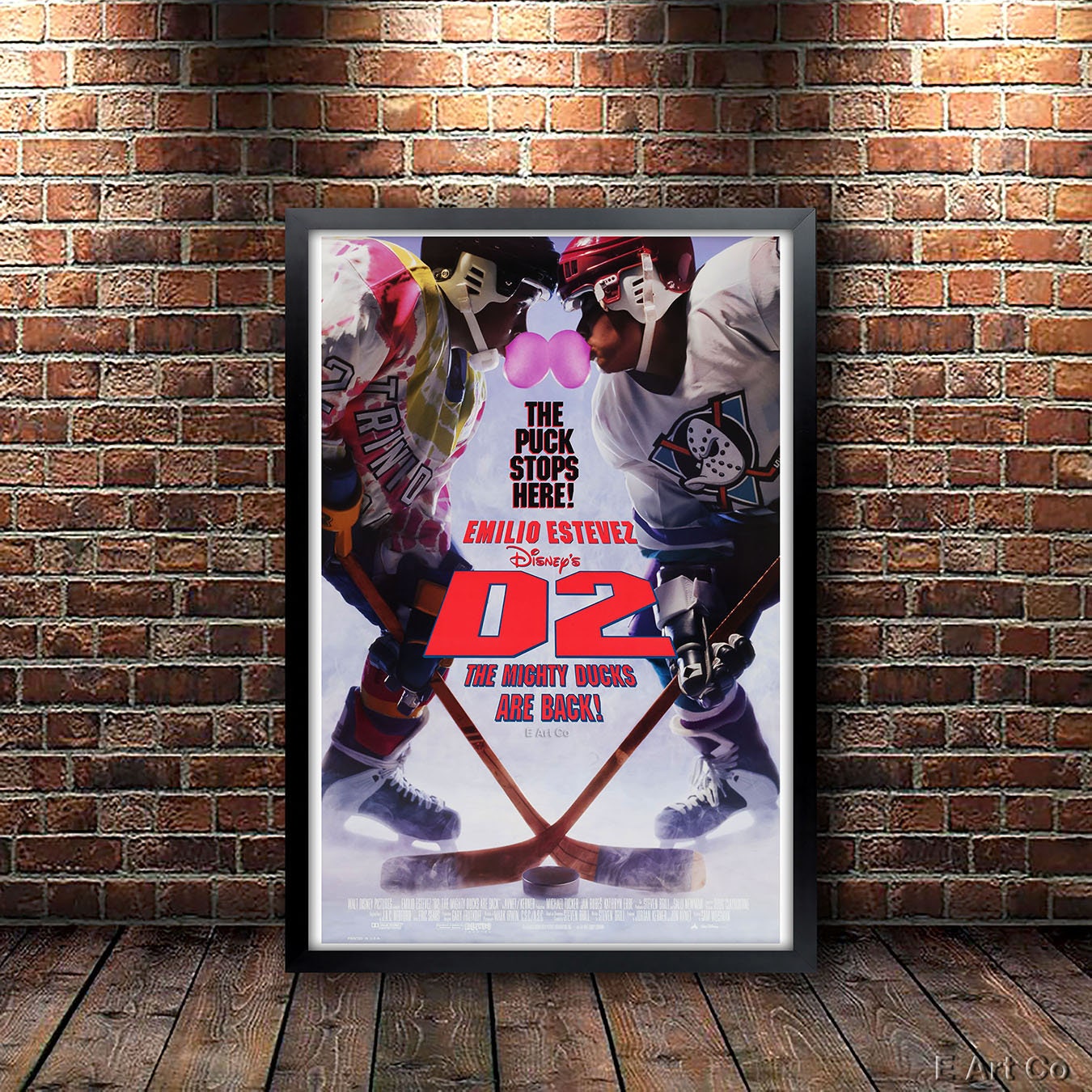Mighty Ducks Movie Poster