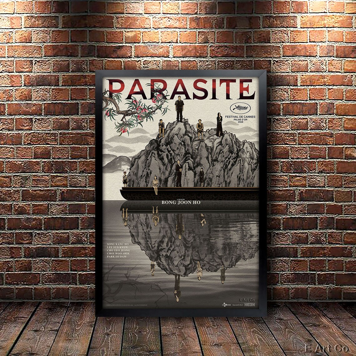 Parasite Movie Poster Framed and Ready to Hang. - Etsy