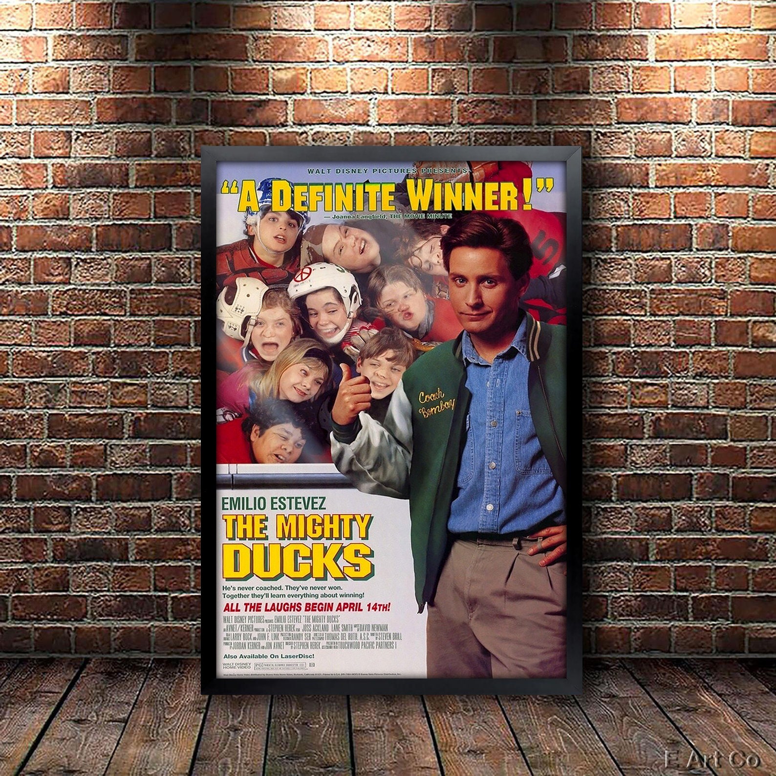The Mighty Ducks 1992 Poster
