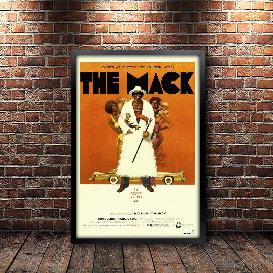 The Mack, Movie Poster, Framed and Ready to Hang. - Etsy