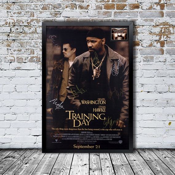Denzel Washington Training Day Poster
