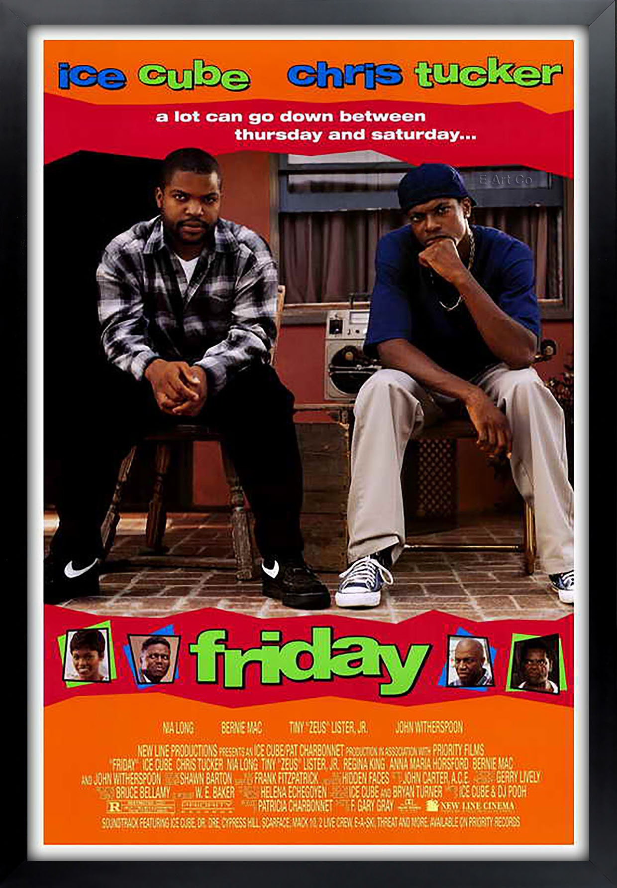 Friday Movie Poster Framed and Ready to Hang. - Etsy