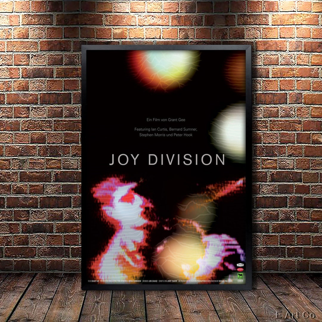 Joy Division Movie Poster Framed and Ready to Hang. - Etsy
