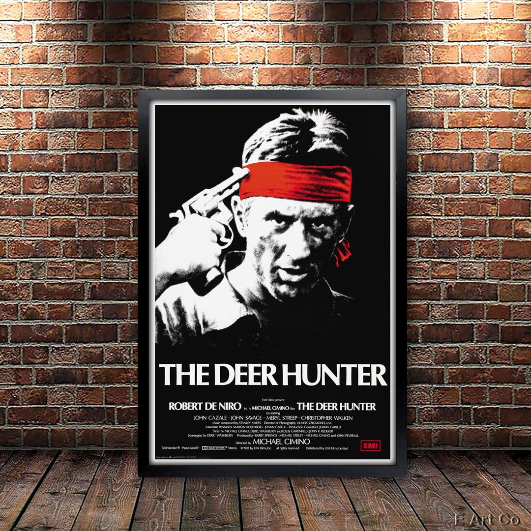 The Deer Hunter Movie Poster Framed and Ready to Hang. - Etsy