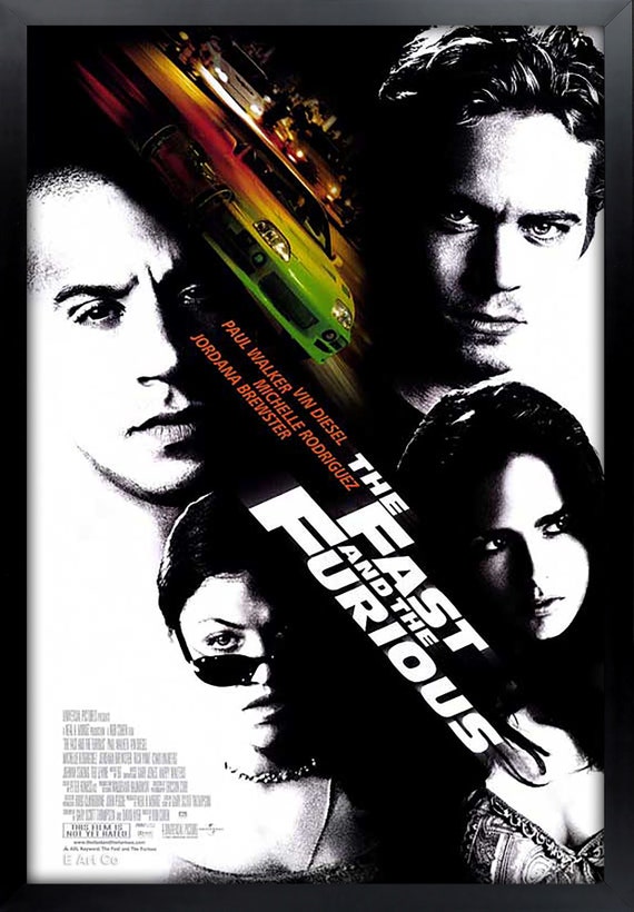 2 Fast 2 Furious Poster