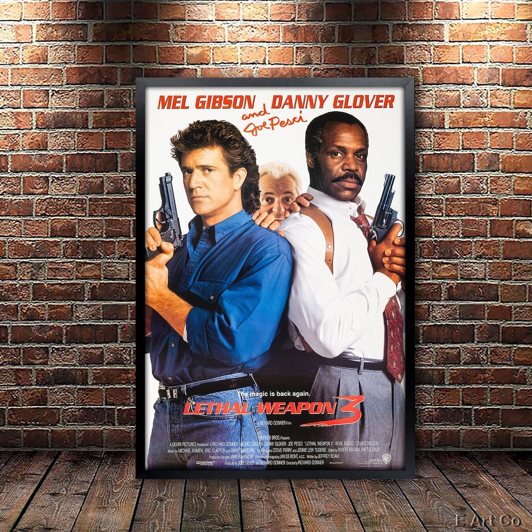 Lethal Weapon 3 Poster