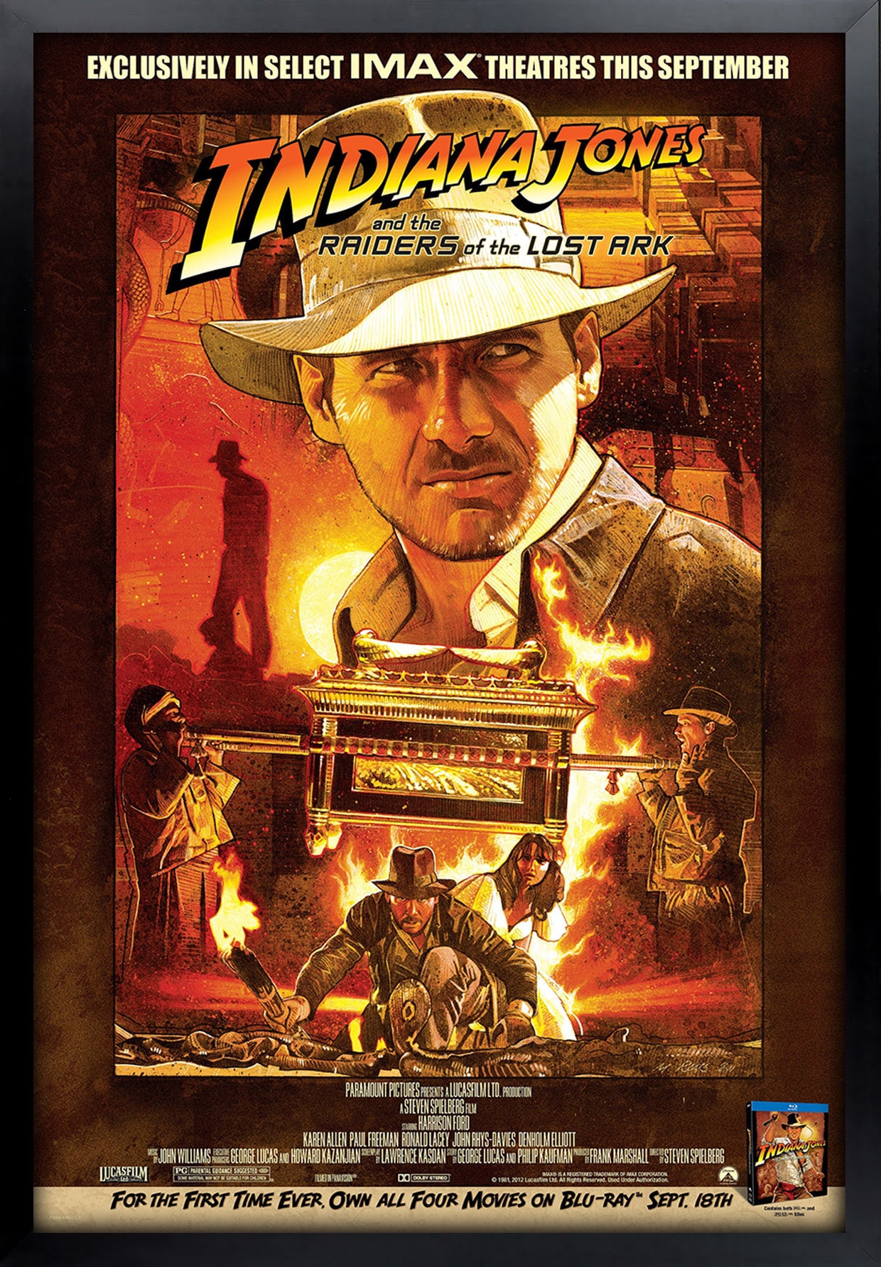 Indiana Jones Raiders Of The Lost Ark Movie Poster