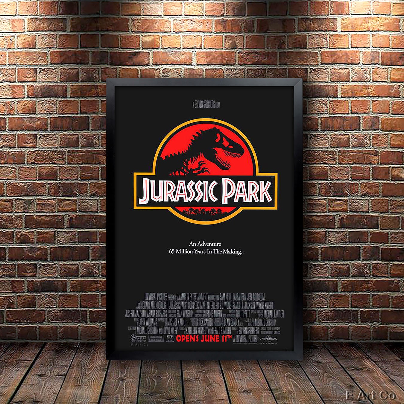 Jurassic Park Movie Poster Framed and Ready to Hang. - Etsy 日本