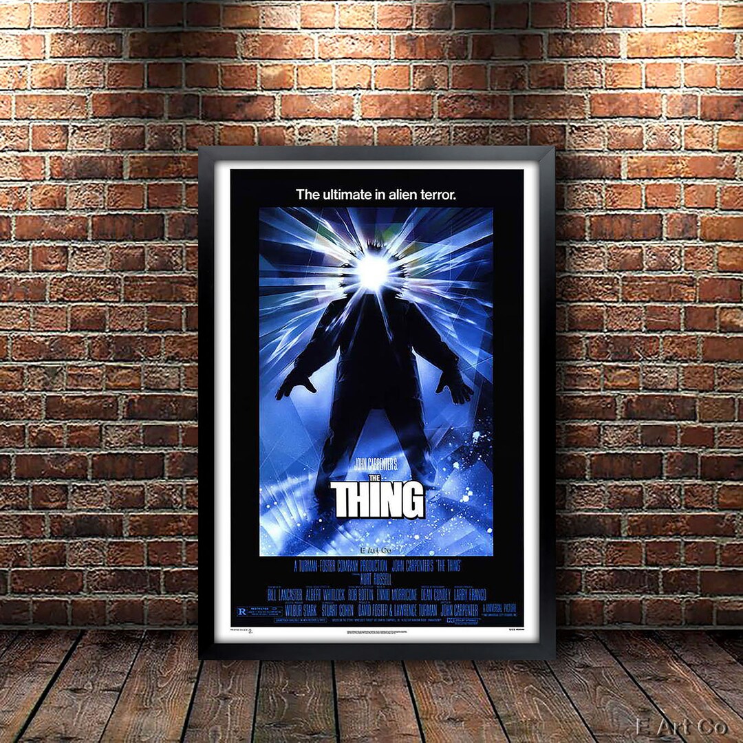 The Thing, Movie Poster, Framed and Ready to Hang. - Etsy