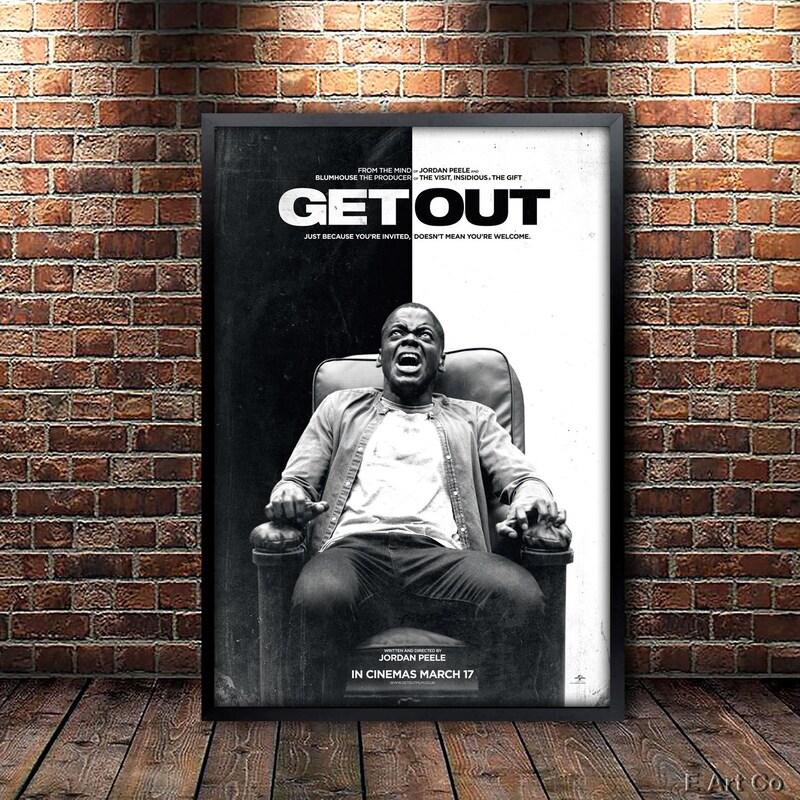 Get Out Movie Poster - Etsy
