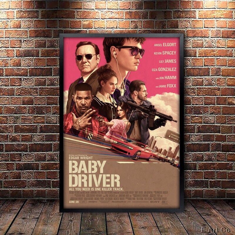 Baby Driver Poster - Etsy