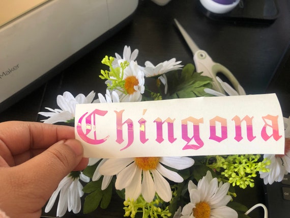 Chingona Decal | Etsy