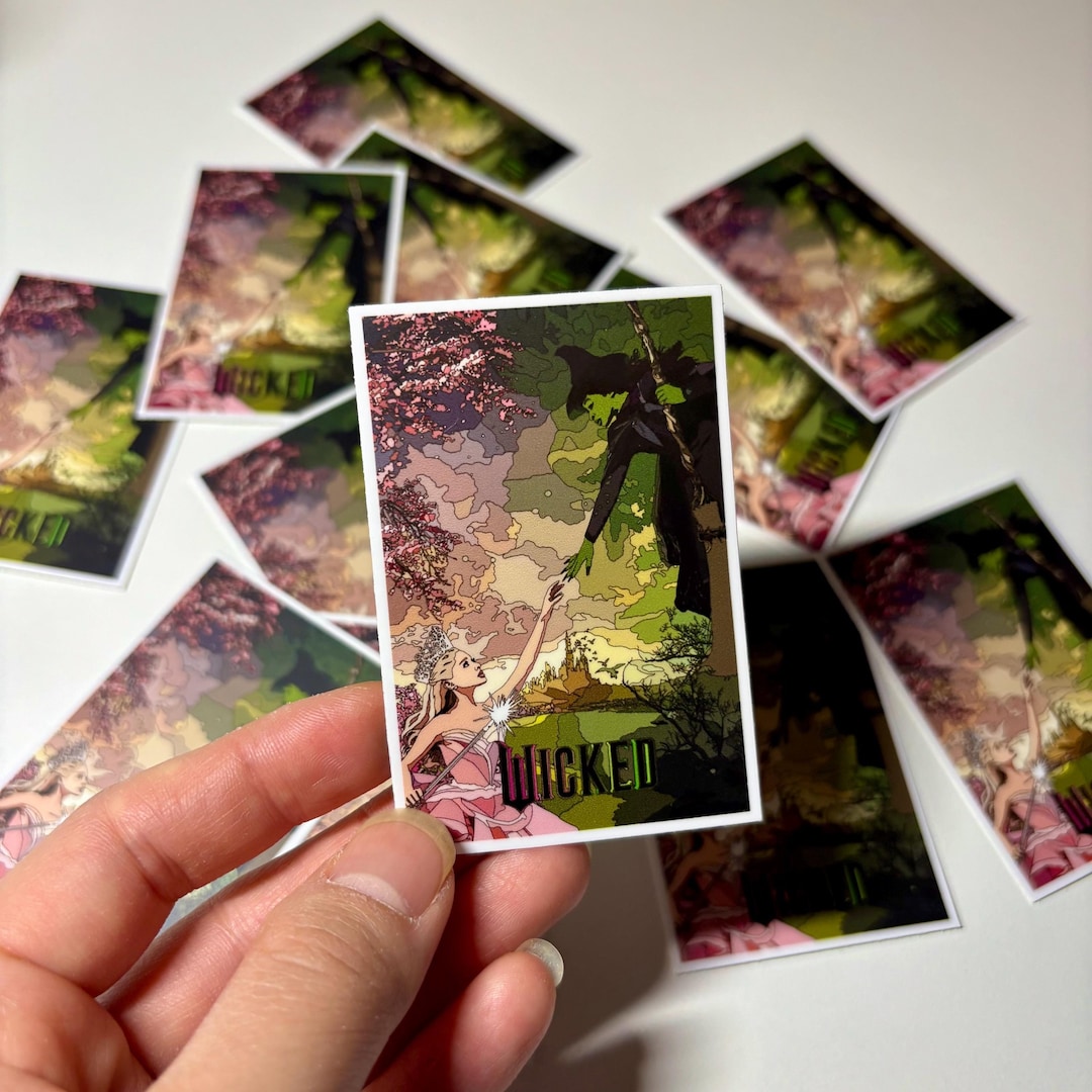 WICKED Movie-inspired Sticker - Wicked Sticker, Elphaba X Glinda ...