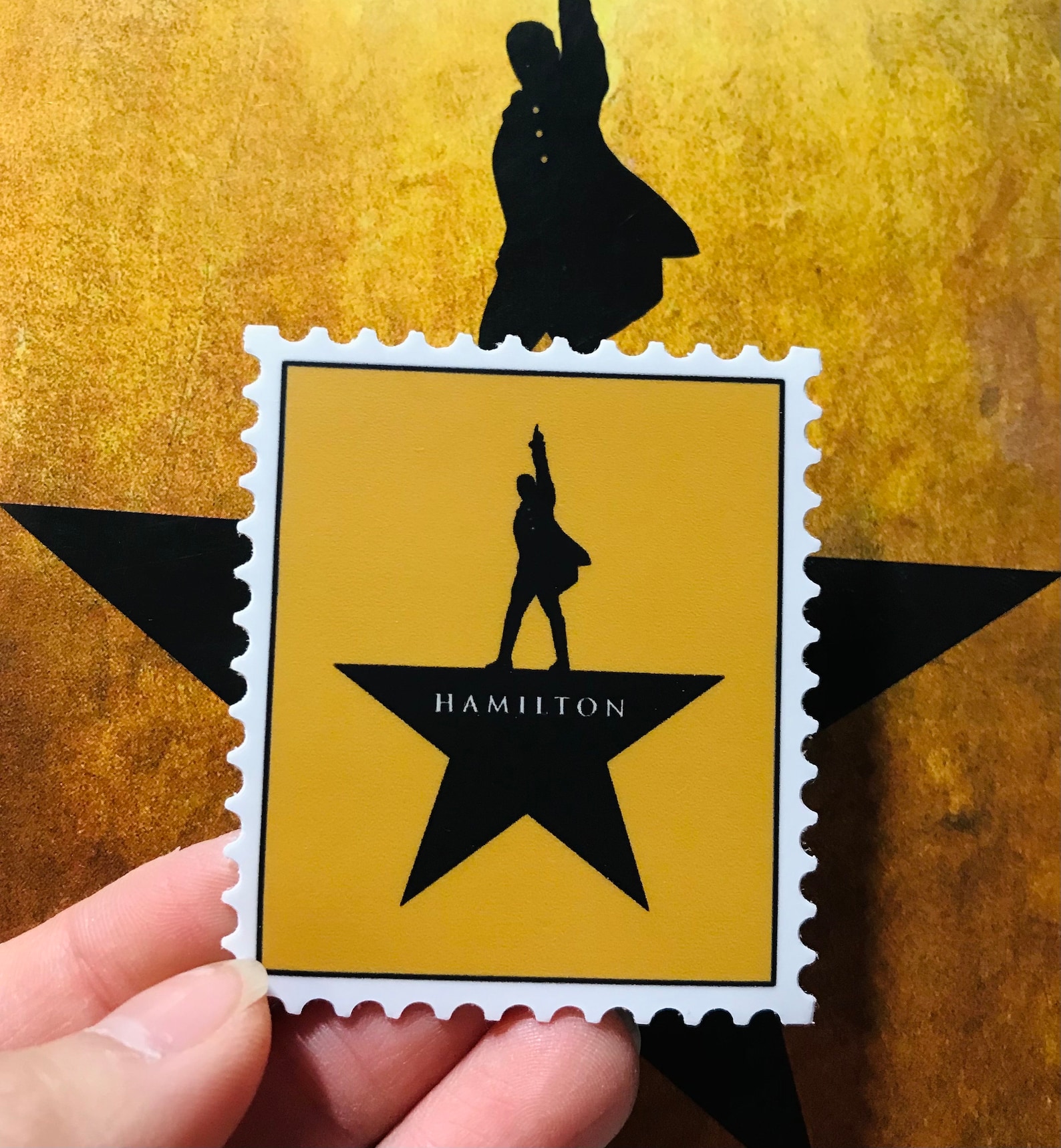 Broadway Stamp Stickers (vinyl) - Broadway Stickers, Musical Stickers ...