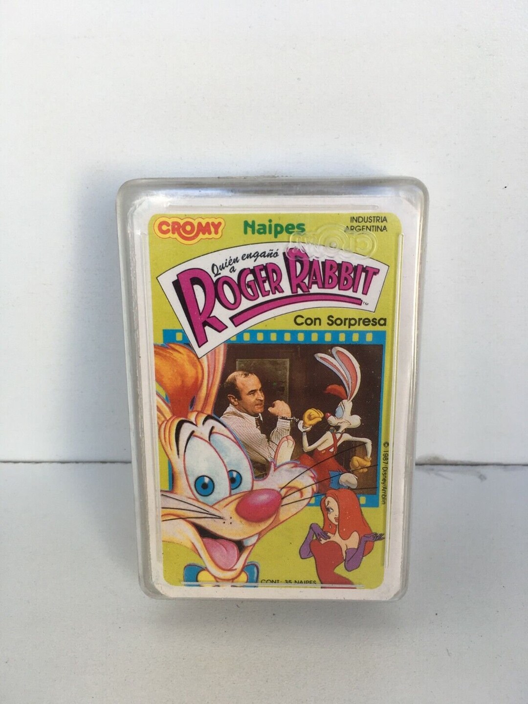 Very Rare Who Framed Roger Rabbit Card Game 1987 - Etsy